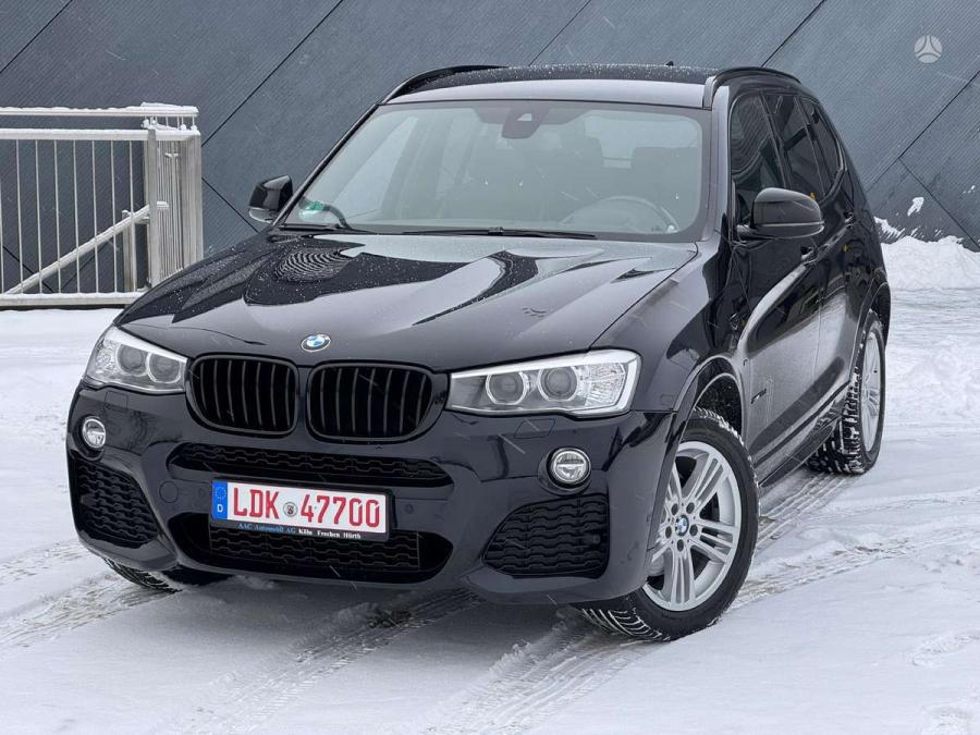 Melns BMW X3 2015 Jonava, ar dzinēja tilpumu 2.00 L un nobraukumu 263 tūkst. km par 14999 €, foto 2 vietnē AUTOMOTO.COM.LV