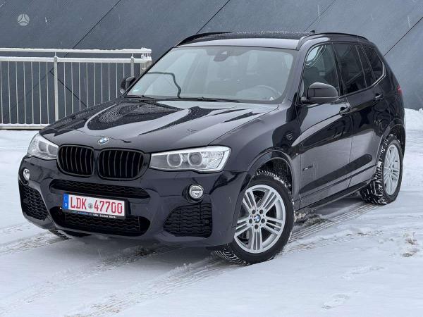 Melns BMW X3 2015 Jonava, ar dzinēja tilpumu 2.00 L un nobraukumu 263 tūkst. km par 14999 €, foto 3 vietnē AUTOMOTO.COM.LV