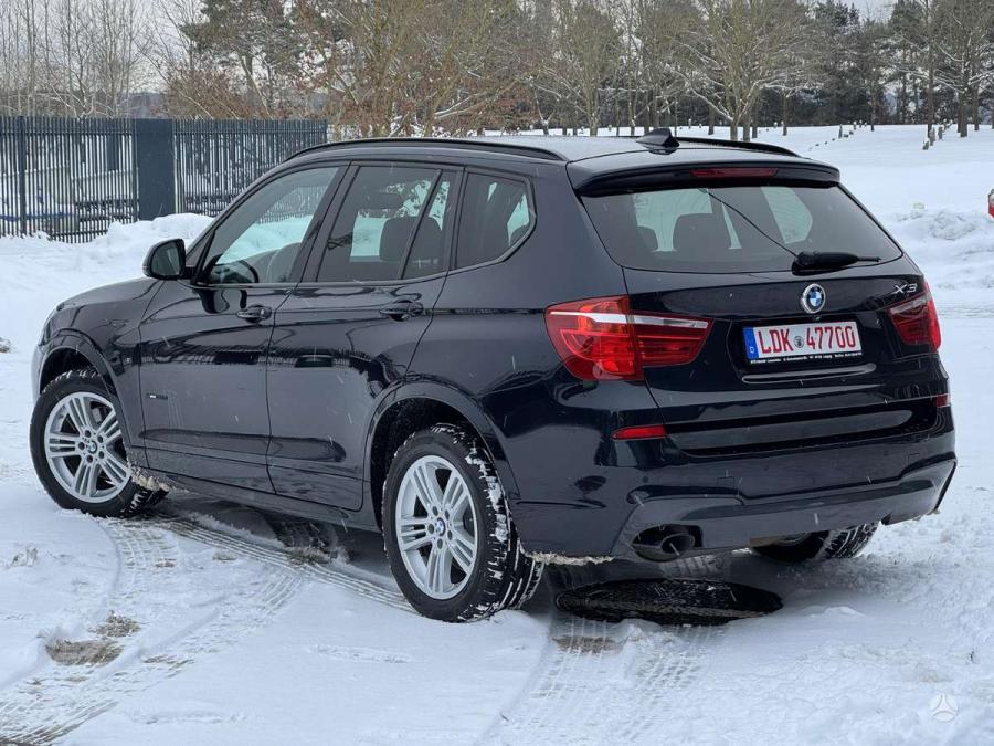 Melns BMW X3 2015 Jonava, ar dzinēja tilpumu 2.00 L un nobraukumu 263 tūkst. km par 14999 €, foto 5 vietnē AUTOMOTO.COM.LV