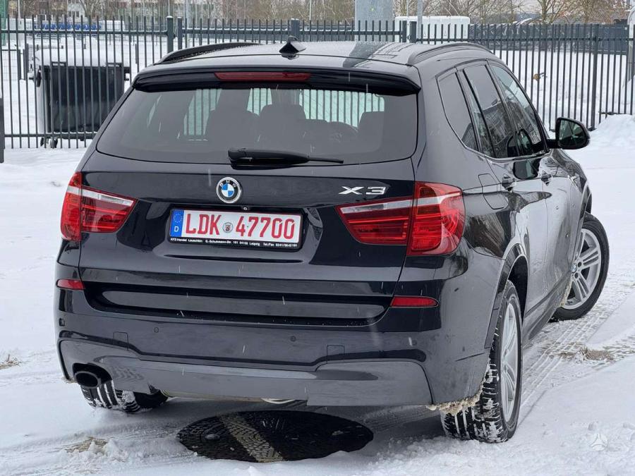 Melns BMW X3 2015 Jonava, ar dzinēja tilpumu 2.00 L un nobraukumu 263 tūkst. km par 14999 €, foto 7 vietnē AUTOMOTO.COM.LV