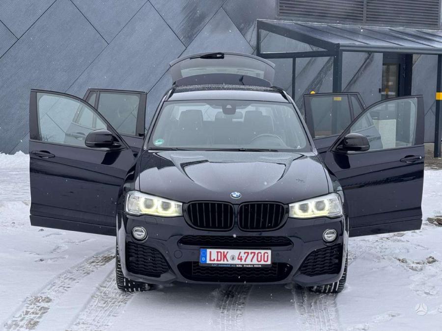 Melns BMW X3 2015 Jonava, ar dzinēja tilpumu 2.00 L un nobraukumu 263 tūkst. km par 14999 €, foto 13 vietnē AUTOMOTO.COM.LV