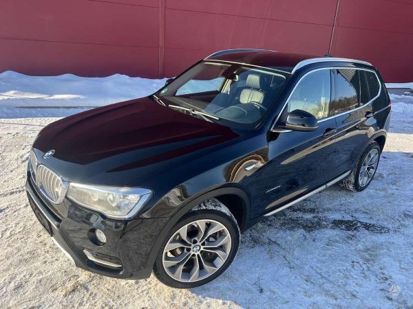 Black BMW X3 2015 in Kaunas, with an engine capacity of 2.00 L and mileage of 251 thousand km for 14250 €, photo 3 on AUTOMOTO.COM.LV