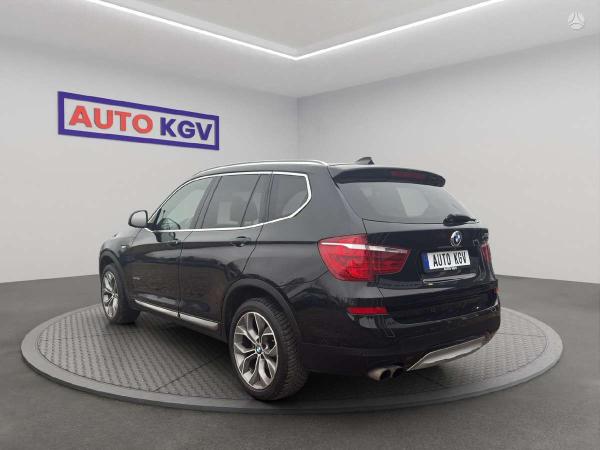 Melns BMW X3 2015 Kauņa, ar dzinēja tilpumu 3.00 L un nobraukumu 127 tūkst. km par 14799 €, foto 3 vietnē AUTOMOTO.COM.LV