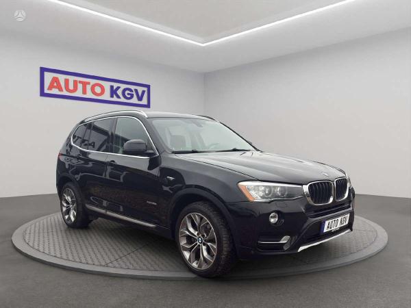 Melns BMW X3 2015 Kauņa, ar dzinēja tilpumu 3.00 L un nobraukumu 127 tūkst. km par 14799 €, foto 7 vietnē AUTOMOTO.COM.LV