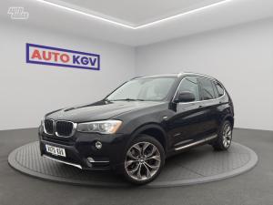 Melns BMW X3 2015 Viļņa, ar dzinēja tilpumu 3.00 L un nobraukumu 127 tūkst. km par 14799 €, foto  vietnē AUTOMOTO.COM.LV