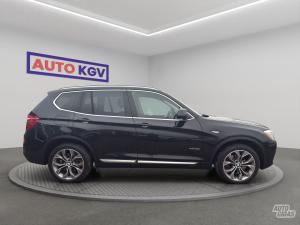 Black BMW X3 2015 in Vilnius, with an engine capacity of 3.00 L and mileage of 127 thousand km for 14799 €, photo 6 on AUTOMOTO.COM.LV