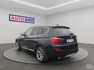 Black BMW X3 2015 in Vilnius, with an engine capacity of 3.00 L and mileage of 127 thousand km for 14799 €, photo 4 on AUTOMOTO.COM.LV