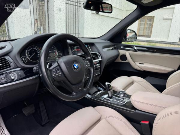 Black BMW X3 2015 in Siauliai, with an engine capacity of 2.00 L and mileage of 205 thousand km for 17750 €, photo 9 on AUTOMOTO.COM.LV