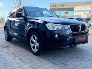Черный БМВ Х3 2015 в Рига, объемом двигателя 2.00 л и пробегом 232 тыс. км за 12900 €, фото 7 на AUTOMOTO.COM.LV