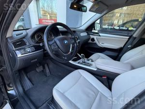 Черный БМВ Х3 2015 в Рига, объемом двигателя 2.00 л и пробегом 232 тыс. км за 12900 €, фото 8 на AUTOMOTO.COM.LV