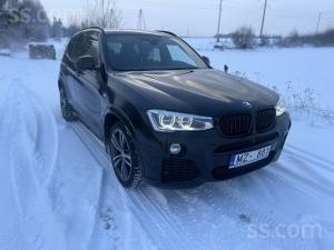 Черный БМВ Х3 2015 в Валмиера, объемом двигателя 2.00 л и пробегом 159 тыс. км за 16200 €, фото  на AUTOMOTO.COM.LV
