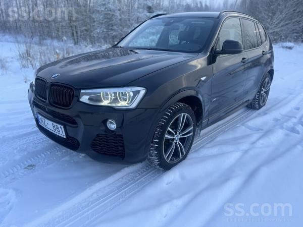 Melns BMW X3 2015 Valmiera, ar dzinēja tilpumu 2.00 L un nobraukumu 159 tūkst. km par 16200 €, foto 2 vietnē AUTOMOTO.COM.LV