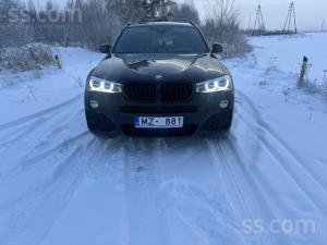 Melns BMW X3 2015 Valmiera, ar dzinēja tilpumu 2.00 L un nobraukumu 159 tūkst. km par 16200 €, foto 5 vietnē AUTOMOTO.COM.LV