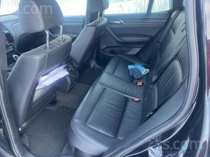 Melns BMW X3 2015 Valmiera, ar dzinēja tilpumu 2.00 L un nobraukumu 159 tūkst. km par 16200 €, foto 8 vietnē AUTOMOTO.COM.LV