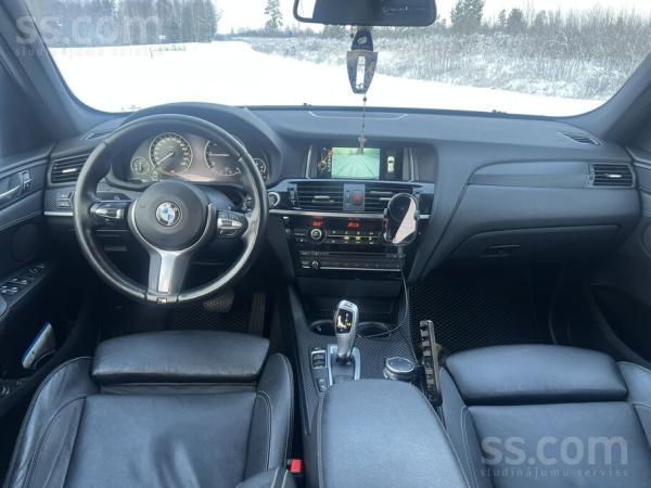 Melns BMW X3 2015 Valmiera, ar dzinēja tilpumu 2.00 L un nobraukumu 159 tūkst. km par 16200 €, foto 9 vietnē AUTOMOTO.COM.LV