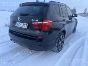 Melns BMW X3 2015 Valmiera, ar dzinēja tilpumu 2.00 L un nobraukumu 159 tūkst. km par 16200 €, foto 20 vietnē AUTOMOTO.COM.LV
