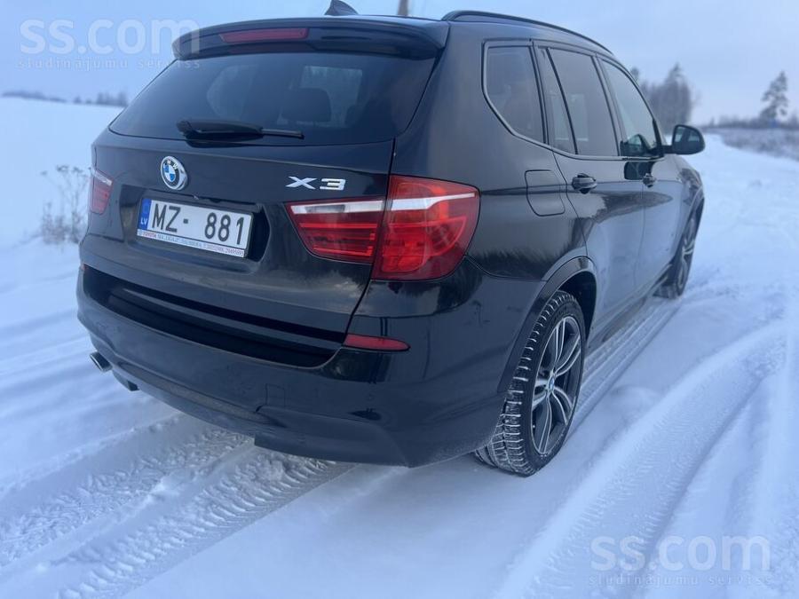 Melns BMW X3 2015 Valmiera, ar dzinēja tilpumu 2.00 L un nobraukumu 159 tūkst. km par 16200 €, foto 20 vietnē AUTOMOTO.COM.LV