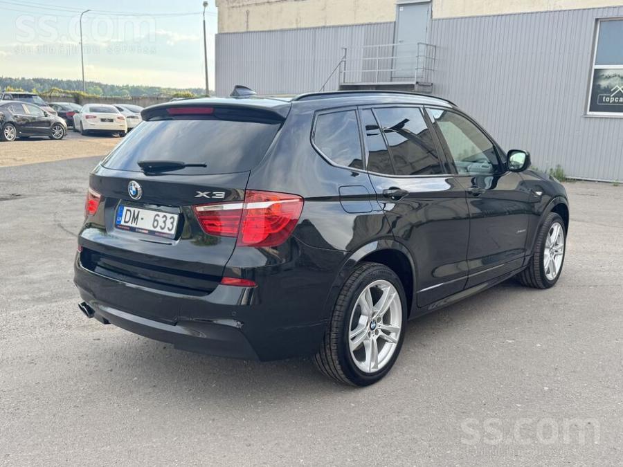 Melns BMW X3 2015 Rīga, ar dzinēja tilpumu 3.00 L un nobraukumu 139 tūkst. km par 15500 €, foto 5 vietnē AUTOMOTO.COM.LV