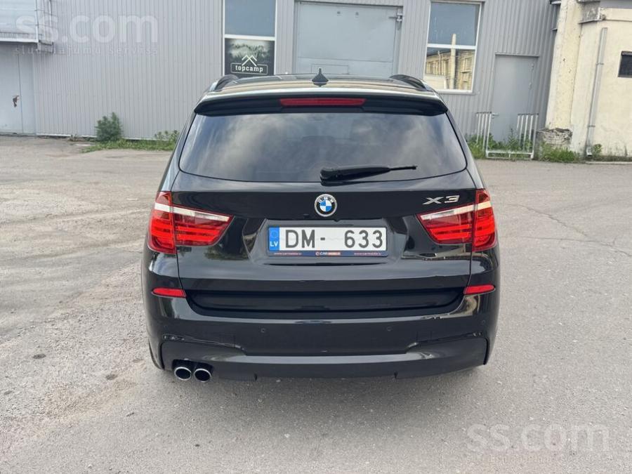 Melns BMW X3 2015 Rīga, ar dzinēja tilpumu 3.00 L un nobraukumu 139 tūkst. km par 15500 €, foto 6 vietnē AUTOMOTO.COM.LV