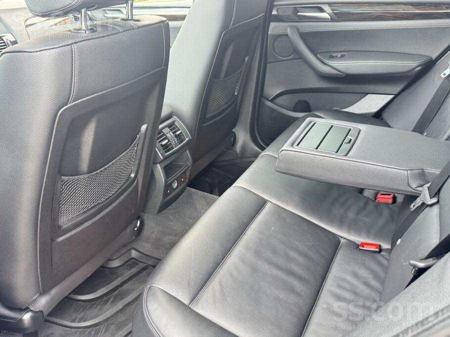 Melns BMW X3 2015 Rīga, ar dzinēja tilpumu 3.00 L un nobraukumu 139 tūkst. km par 15500 €, foto 12 vietnē AUTOMOTO.COM.LV