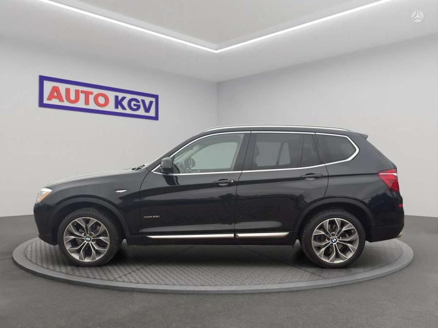 Черный БМВ Х3 2015 в Каунас, объемом двигателя 3.00 л и пробегом 127 тыс. км за 14799 €, фото 3 на AUTOMOTO.COM.LV