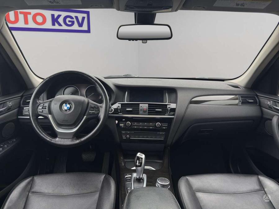 Melns BMW X3 2015 Kauņa, ar dzinēja tilpumu 3.00 L un nobraukumu 127 tūkst. km par 14799 €, foto 13 vietnē AUTOMOTO.COM.LV