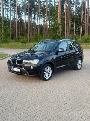 Melns BMW X3 2015 Rīga, ar dzinēja tilpumu 2.00 L un nobraukumu 212 tūkst. km par 12595 €, foto 22 vietnē AUTOMOTO.COM.LV