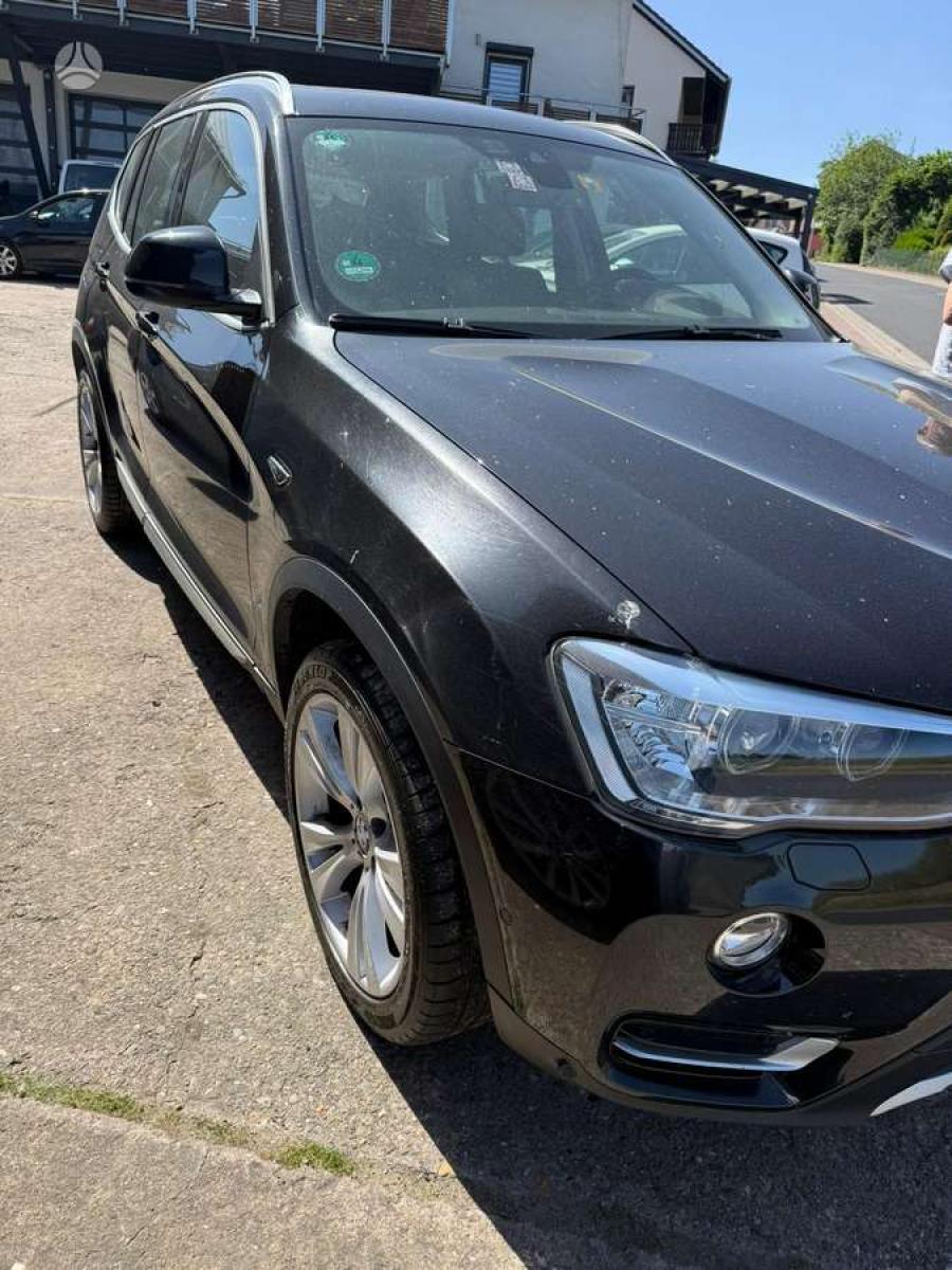 Melns BMW X3 2015 Kauņa, ar dzinēja tilpumu 2.99 L un nobraukumu 199 tūkst. km par 15300 €, foto 5 vietnē AUTOMOTO.COM.LV