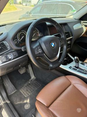 Melns BMW X3 2015 Kauņa, ar dzinēja tilpumu 2.99 L un nobraukumu 199 tūkst. km par 15300 €, foto 6 vietnē AUTOMOTO.COM.LV