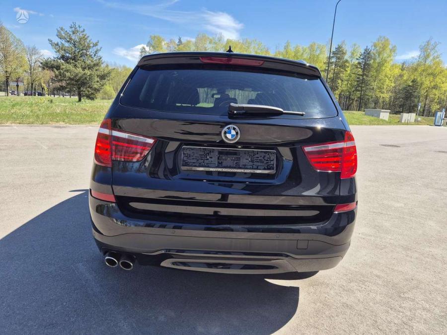 Melns BMW X3 2015 Kauņa, ar dzinēja tilpumu 2.99 L un nobraukumu 199 tūkst. km par 15300 €, foto 32 vietnē AUTOMOTO.COM.LV