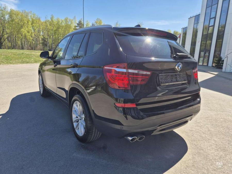 Melns BMW X3 2015 Kauņa, ar dzinēja tilpumu 2.99 L un nobraukumu 199 tūkst. km par 15300 €, foto 34 vietnē AUTOMOTO.COM.LV