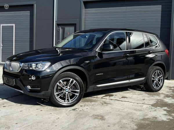 Black BMW X3 2015 in Utena, with an engine capacity of 2.00 L and mileage of 300 thousand km for 11900 €, photo 2 on AUTOMOTO.COM.LV