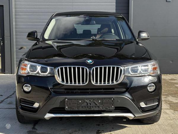 Black BMW X3 2015 in Utena, with an engine capacity of 2.00 L and mileage of 300 thousand km for 11900 €, photo 3 on AUTOMOTO.COM.LV