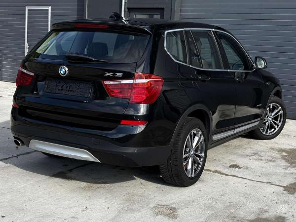 Black BMW X3 2015 in Utena, with an engine capacity of 2.00 L and mileage of 300 thousand km for 11900 €, photo 9 on AUTOMOTO.COM.LV