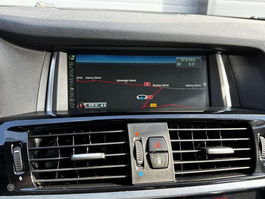 Черный БМВ Х3 2015 в Утена, объемом двигателя 2.00 л и пробегом 300 тыс. км за 11900 €, фото 26 на AUTOMOTO.COM.LV