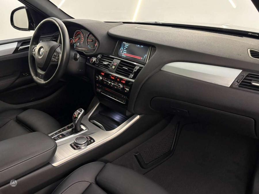 Melns BMW X3 2015 Marijampole, ar dzinēja tilpumu 2.99 L un nobraukumu 258 tūkst. km par 16450 €, foto 37 vietnē AUTOMOTO.COM.LV