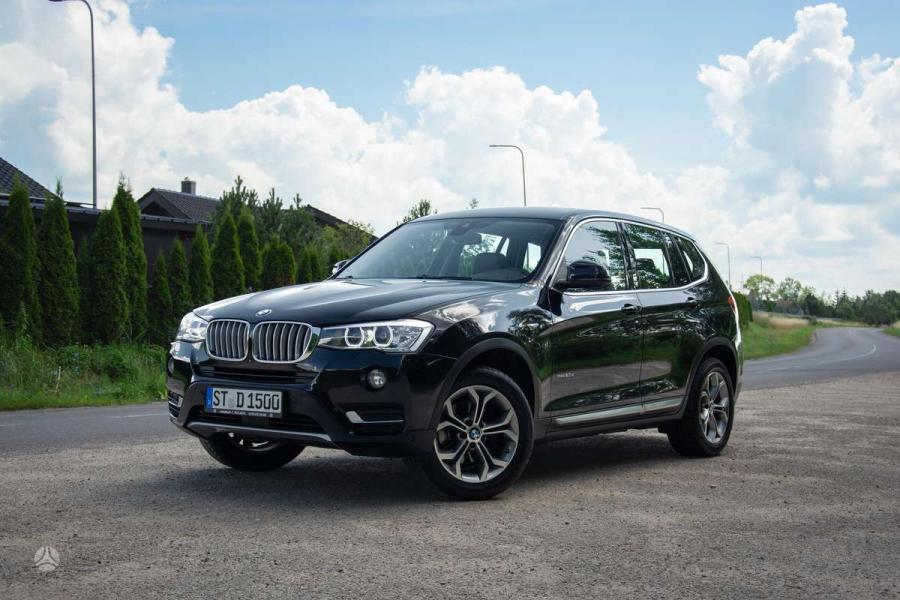 Melns BMW X3 2015 Elektrėnai, ar dzinēja tilpumu 2.00 L un nobraukumu 138 tūkst. km par 15950 €, foto 3 vietnē AUTOMOTO.COM.LV