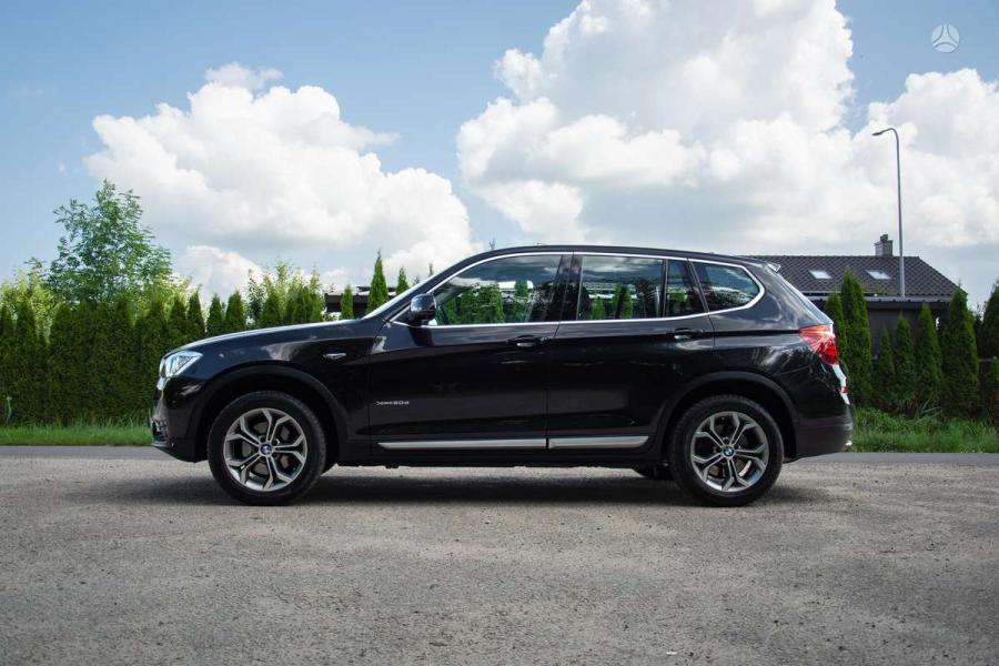 Melns BMW X3 2015 Elektrėnai, ar dzinēja tilpumu 2.00 L un nobraukumu 138 tūkst. km par 15950 €, foto 4 vietnē AUTOMOTO.COM.LV