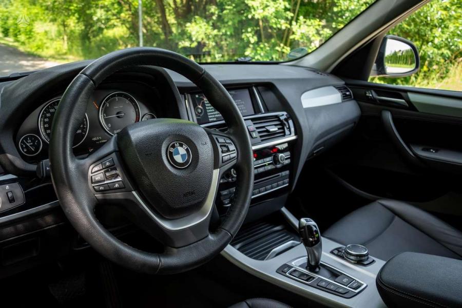Melns BMW X3 2015 Elektrėnai, ar dzinēja tilpumu 2.00 L un nobraukumu 138 tūkst. km par 15950 €, foto 11 vietnē AUTOMOTO.COM.LV