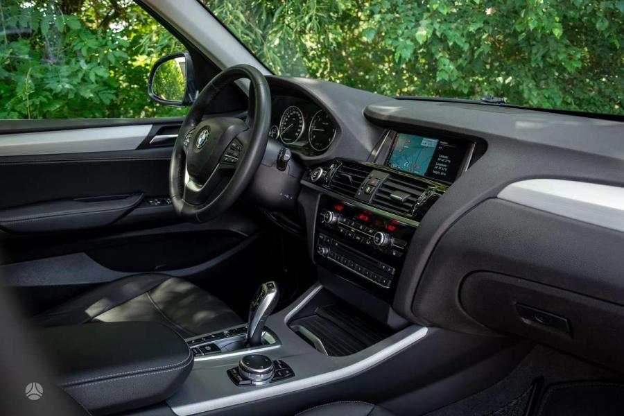 Melns BMW X3 2015 Elektrėnai, ar dzinēja tilpumu 2.00 L un nobraukumu 138 tūkst. km par 15950 €, foto 14 vietnē AUTOMOTO.COM.LV