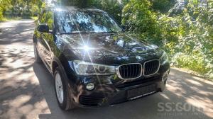 Black BMW X3 2015 in Riga, with an engine capacity of 2.00 L and mileage of 208 thousand km for 13000 €, photo 3 on AUTOMOTO.COM.LV