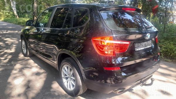 Black BMW X3 2015 in Riga, with an engine capacity of 2.00 L and mileage of 208 thousand km for 13000 €, photo 7 on AUTOMOTO.COM.LV