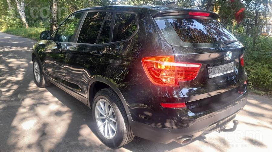 Black BMW X3 2015 in Riga, with an engine capacity of 2.00 L and mileage of 208 thousand km for 13000 €, photo 8 on AUTOMOTO.COM.LV