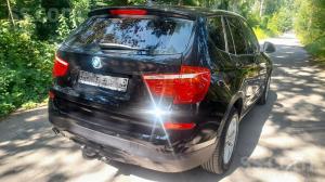 Black BMW X3 2015 in Riga, with an engine capacity of 2.00 L and mileage of 208 thousand km for 13000 €, photo 11 on AUTOMOTO.COM.LV