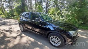 Black BMW X3 2015 in Riga, with an engine capacity of 2.00 L and mileage of 208 thousand km for 13000 €, photo 14 on AUTOMOTO.COM.LV