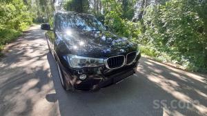 Black BMW X3 2015 in Riga, with an engine capacity of 2.00 L and mileage of 208 thousand km for 13000 €, photo 15 on AUTOMOTO.COM.LV