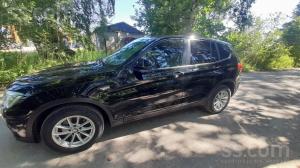 Black BMW X3 2015 in Riga, with an engine capacity of 2.00 L and mileage of 208 thousand km for 13000 €, photo 16 on AUTOMOTO.COM.LV