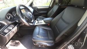 Black BMW X3 2015 in Riga, with an engine capacity of 2.00 L and mileage of 208 thousand km for 13000 €, photo 18 on AUTOMOTO.COM.LV