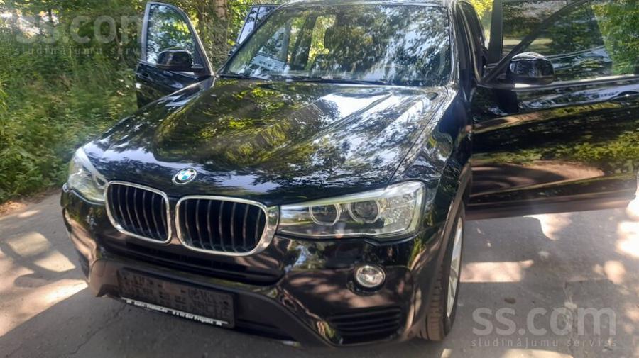 Black BMW X3 2015 in Riga, with an engine capacity of 2.00 L and mileage of 208 thousand km for 13000 €, photo 35 on AUTOMOTO.COM.LV