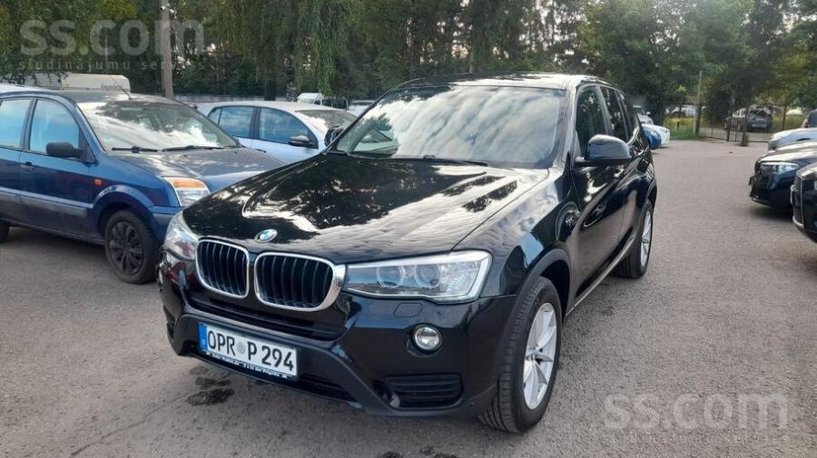 Melns BMW X3 2015 Rīga, ar dzinēja tilpumu 2.00 L un nobraukumu 208 tūkst. km par 12900 €, foto 4 vietnē AUTOMOTO.COM.LV